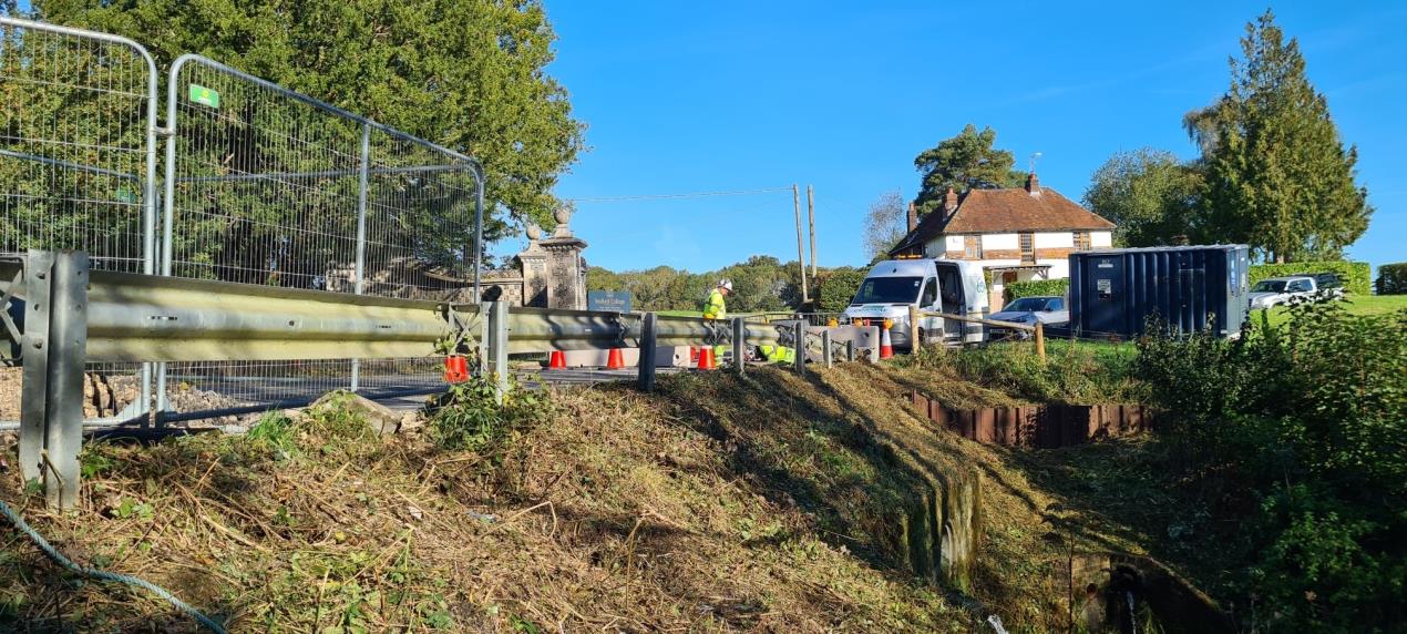 Progress And Work Ahead At Section Of The A285 Duncton | Sussex Local