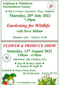 Flower And Produce Show | Sussex Local