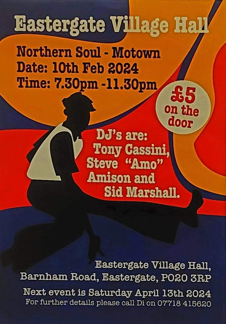 Motown And Northern Soul Evening | Sussex Local