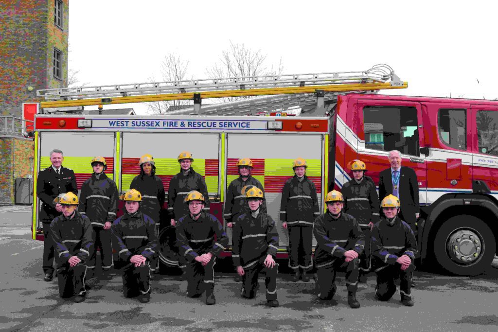 IGNITE Students Celebrate Their Success At Bognor Fire Station | Sussex ...