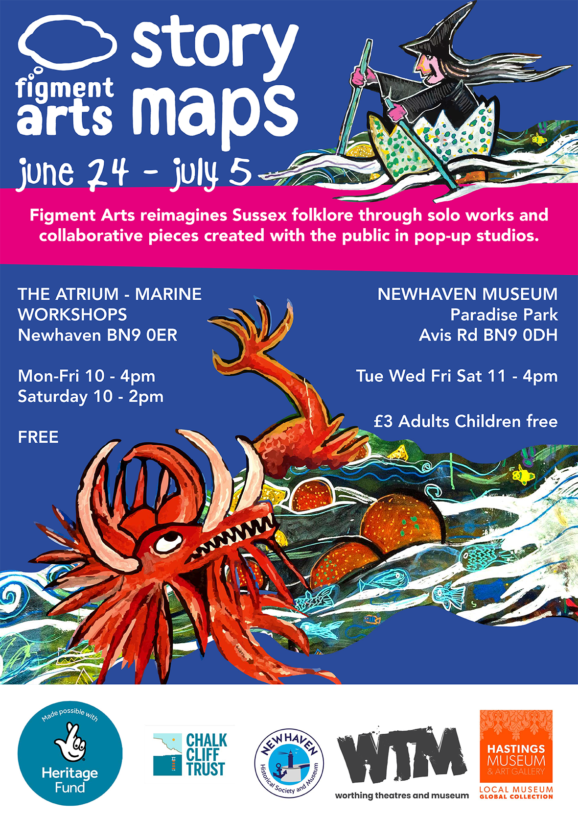 Figment Arts Story Maps Exhibition | Sussex Local