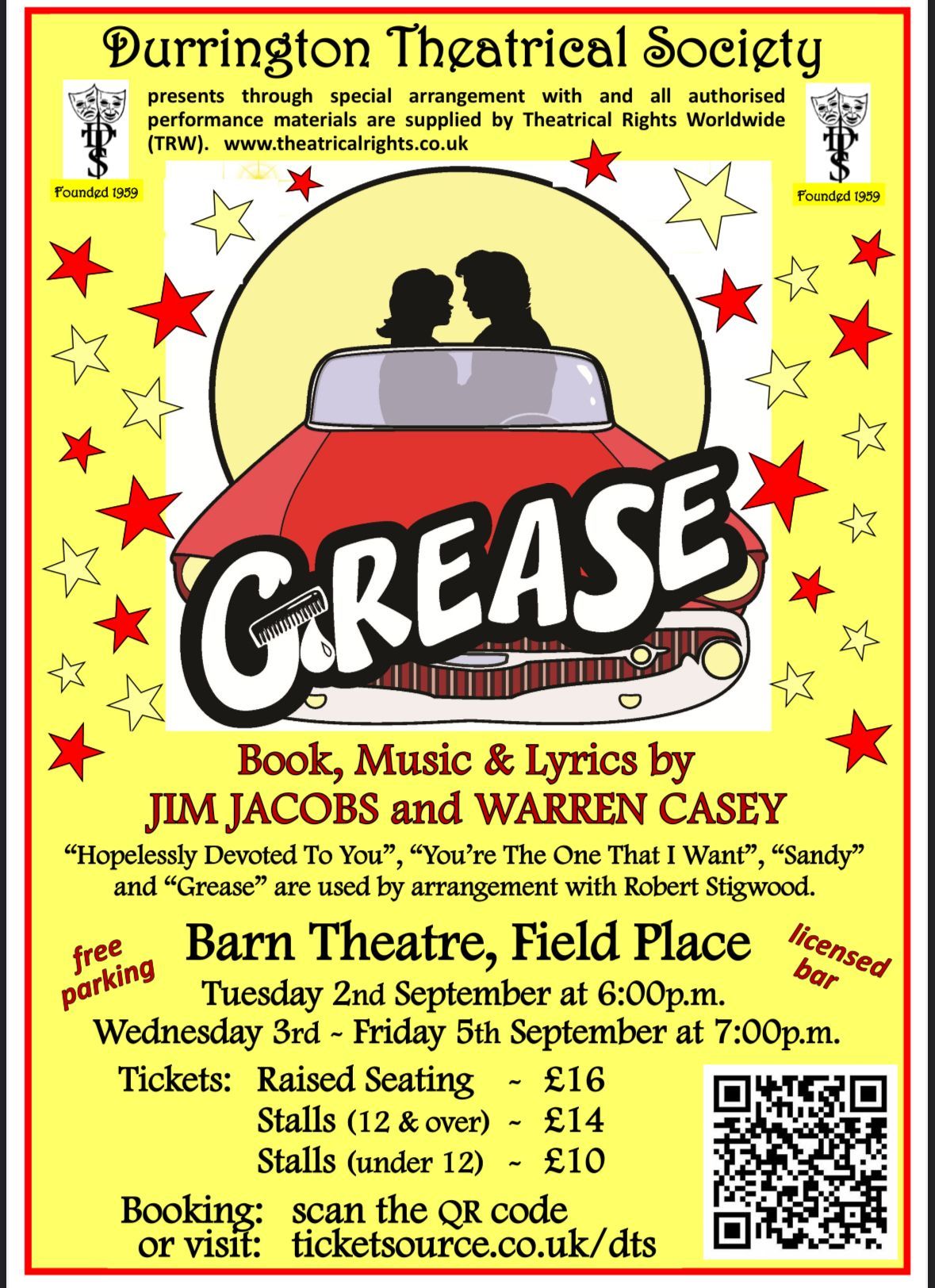 GREASE The Musical | Sussex Local